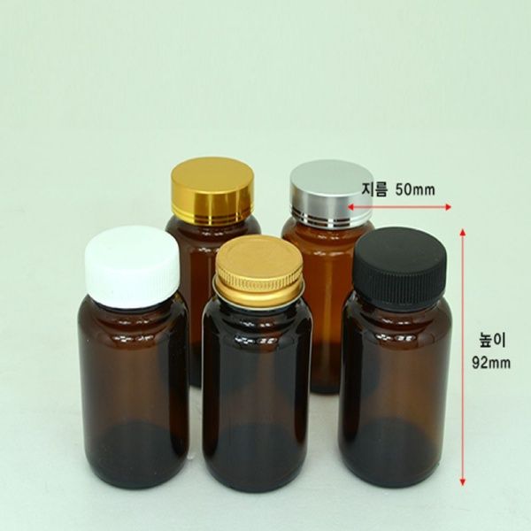 hplusmall 시약병 정제병 소분병100ml 금박라인(소) - 핫트랙스