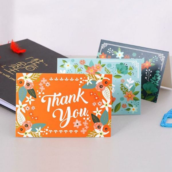 hplusmall 6매 감사카드 제작 생일카드 WD23E1F - 핫트랙스