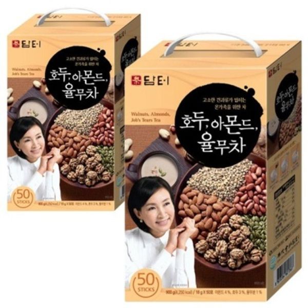 hplusmall 담터 호두아몬드율무차 50T 국산차 - 핫트랙스