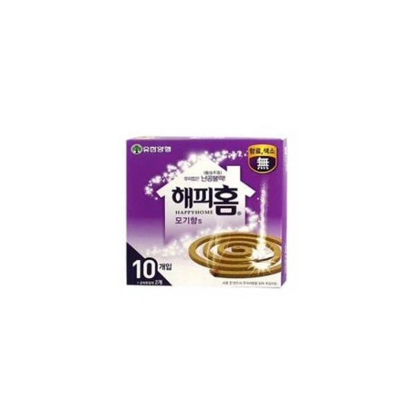 hplusmall 해피홈 모기향 10매입 캠핑 낚시 모기향S - 핫트랙스