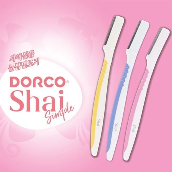 hplusmall 슈마켓 도루코 샤이심플 눈썹면도기 LDI A200 핑크[WC - 핫트랙스