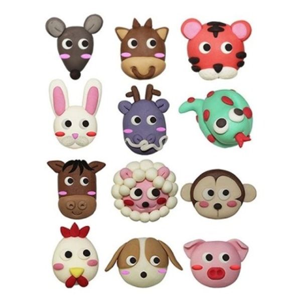 hplusmall 12지신 12간지동물비누 양띠 (12세트) - 핫트랙스