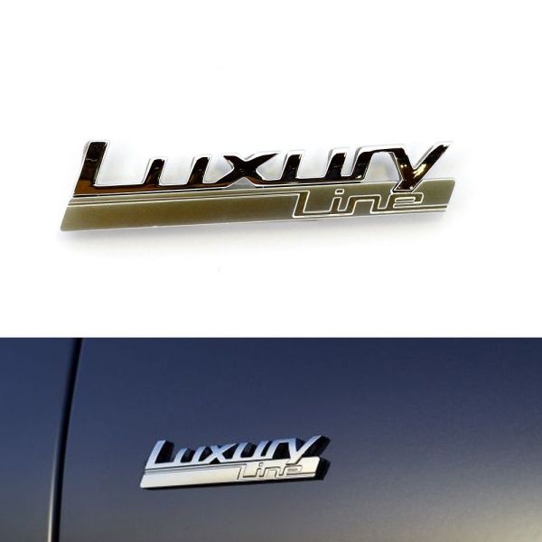 hplusmall D21 BMW 럭셔리라인 에디션 엠블럼 스티커[W8B07BE] - 핫트랙스