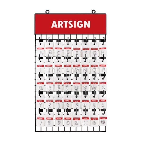 hplusmall 아트사인 3854 이니셜스티커(10EA)세트 360x60x600 - 핫트랙스