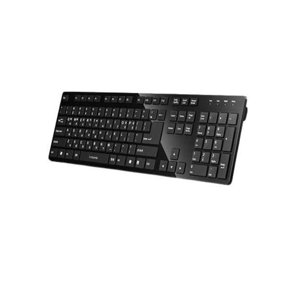 hplusmall PC용품 IRK01W X-Slim 키보드 (블랙)(W5BA11F) - 핫트랙스