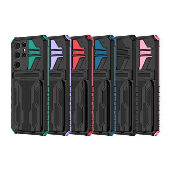 VERAX 아이폰SE2 카드수납 쉴드 커버 하드 케이스 p678 - 핫트랙스