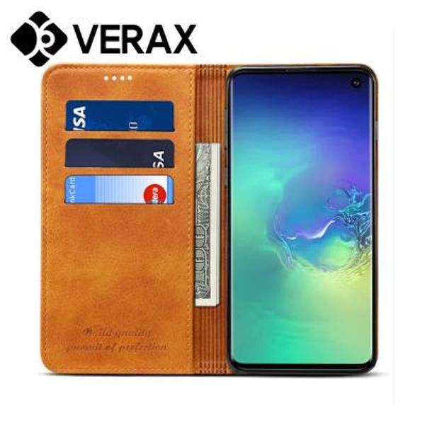 VERAX P167 아이폰X 플립 다이어리 가죽 케이스 - 핫트랙스