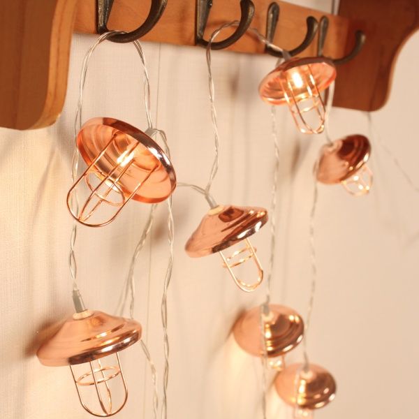 shoppingplan 샤인무드 LED 10구 앤틱전등 가랜드 전구 USB 줄조명 - 핫트랙스