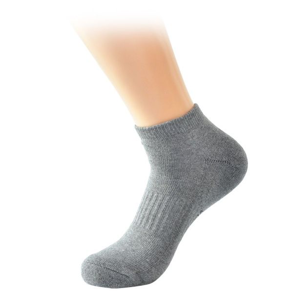 hplusmall 남성용 겨울양말 스니 무지 단목양말 진그레이1켤레[W - 핫트랙스