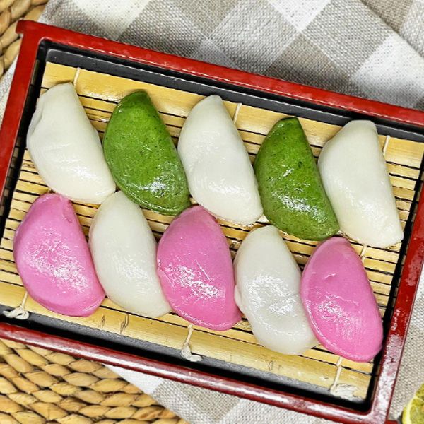 Eumdam [음담] 달콤한 팥앙금 반달 바람떡 1kg 1팩 - 핫트랙스