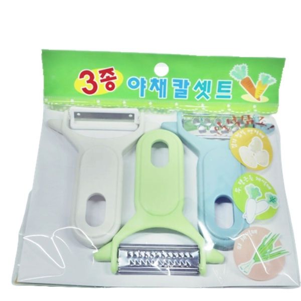 hplusmall 3종 야채칼 세트 가정용야채칼세트 업소식당용감자칼[ - 핫트랙스