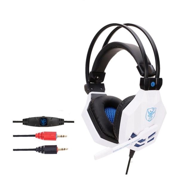 hplusmall BEST 제노스 850MV 게이밍헤드셋(화이트) 유선헤드셋[ - 핫트랙스