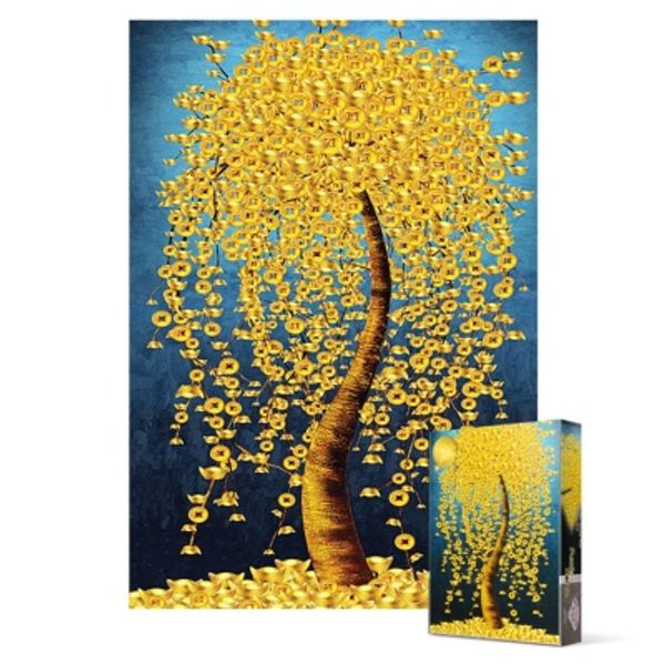 hplusmall 2000피스 직소퍼즐 - 황금 돈 나무 (미니) - 핫트랙스