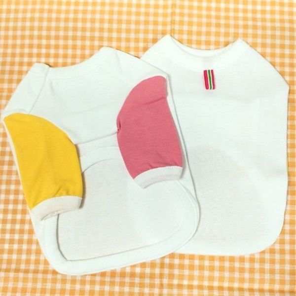 hplusmall D18 토미 티셔츠(화이트) 강아지 옷(WA45D1E) - 핫트랙스