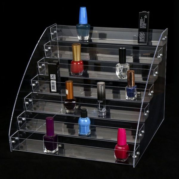 hplusmall 아크릴 7단 매니큐어 진열대 네일매니큐어디스플레 - 핫트랙스