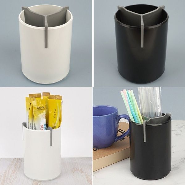 hplusmall 원형 3구 연필 필기구 생활 용품 꽂이 보관통 선택 1p - 핫트랙스