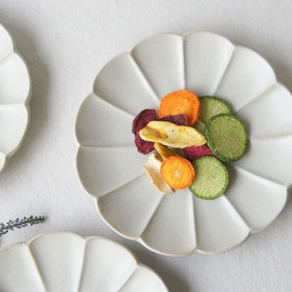 iswas [HEIM] 화이트 로터스 접시 4set (특대) - 핫트랙스