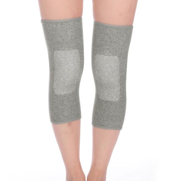 shoppingplan 편안한 무릎 보온 보호대 2p세트(L) (그레이) - 핫트랙스
