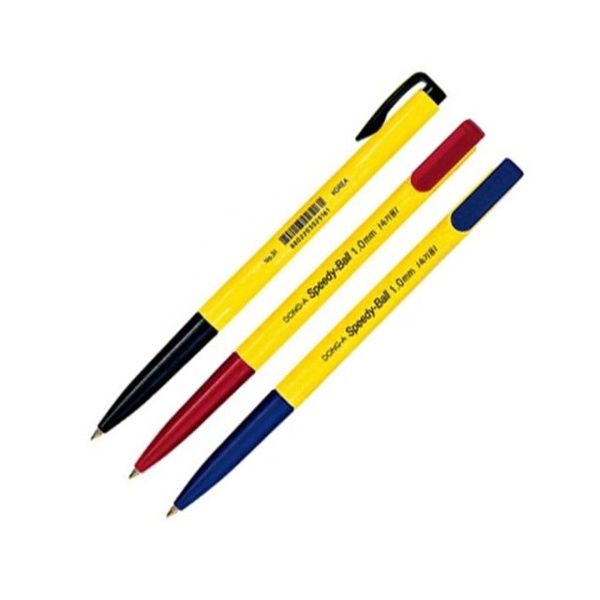 hplusmall 동아 스피디볼 1.0mm 볼펜 24개 MO[W29E700] - 핫트랙스