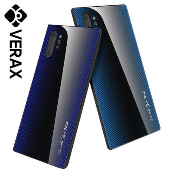 VERAX P344 아이폰SE2 그라데이션 슬림 카본 하드 케이스 - 핫트랙스