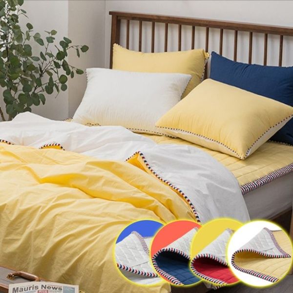 hplusmall 보이2 무봉제 고밀도 60수 차렵이불SS 레드(WCFF3C2) - 핫트랙스