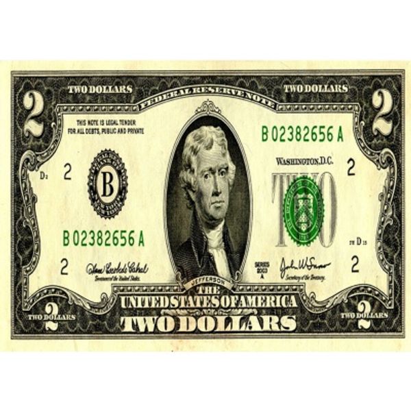 hplusmall 35조각 판퍼즐 - 화폐 행운의 2달러 어르신선물 - 핫트랙스