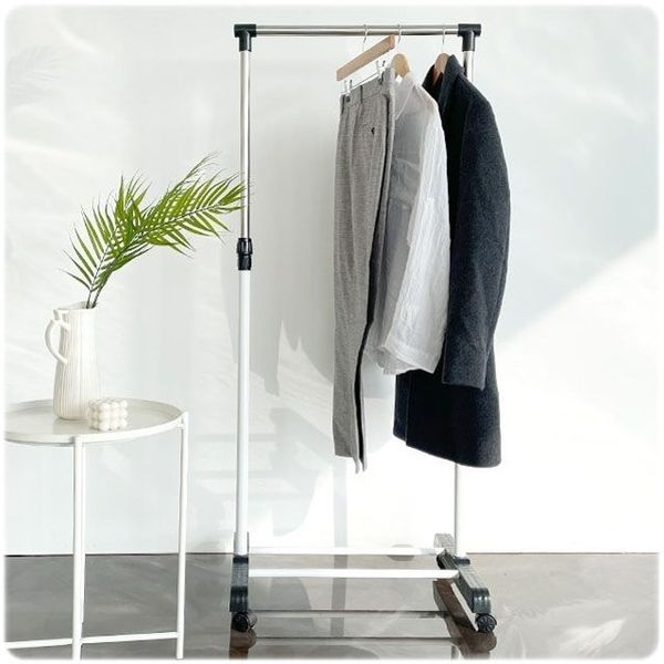 hplusmall 미니 이동식 행거 500 파 WDD2EA7 - 핫트랙스