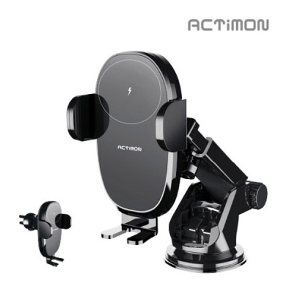 everyhome 액티몬 2TYPE 차량용 무선 고속 충전기 MON-9V-CWC3 - 핫트랙스