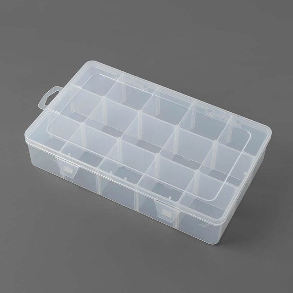 hplusmall 악세서리 15칸 멀티박스 케이스(WE5FBE8) - 핫트랙스