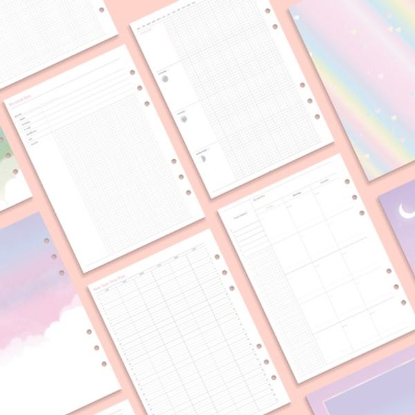 SECOND MANSION [A5] 6공 다이어리 리필 속지 176p - 핫트랙스