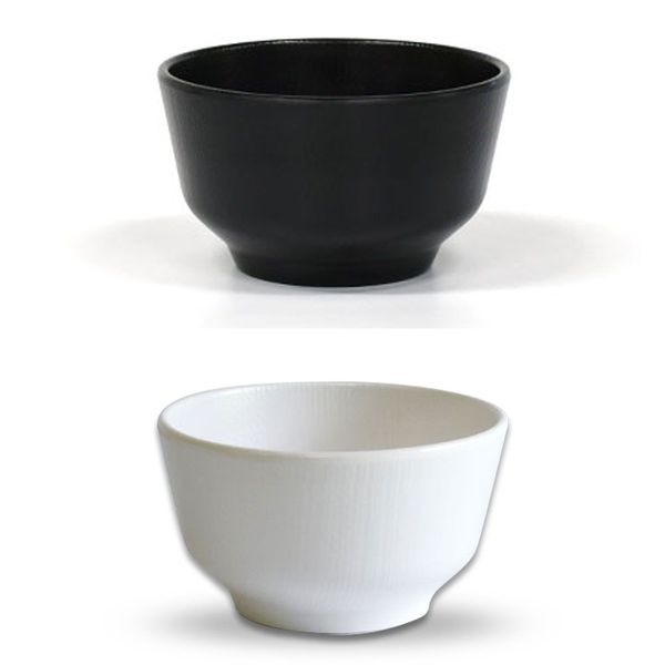 hplusmall 멜라민 한식 밥공기 밥그릇 국물그릇 10.5cm 9호 크림 - 핫트랙스