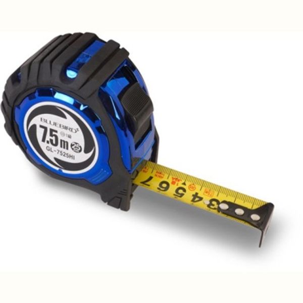 hplusmall 블루텍 고무 피복 JIS 줄자 5M 4008453 - 핫트랙스