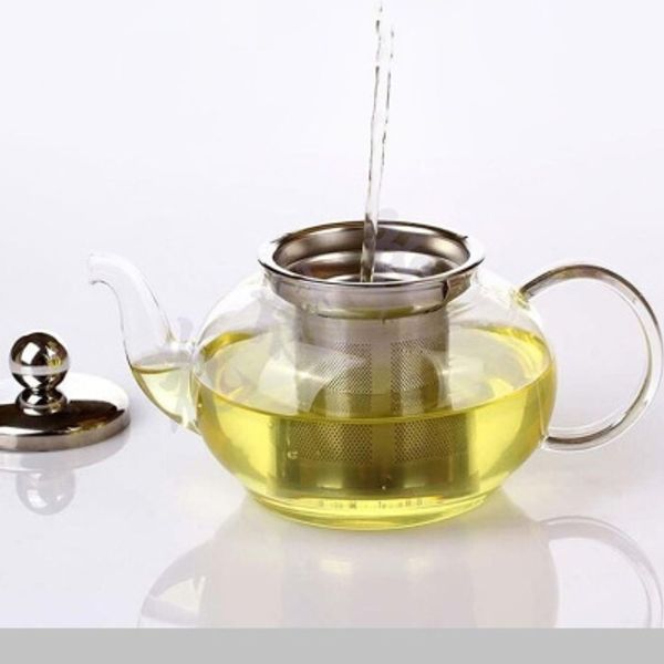 hplusmall 내열 유리 티포트 티팟 티폿 티보트 차주전자 600ml - 핫트랙스