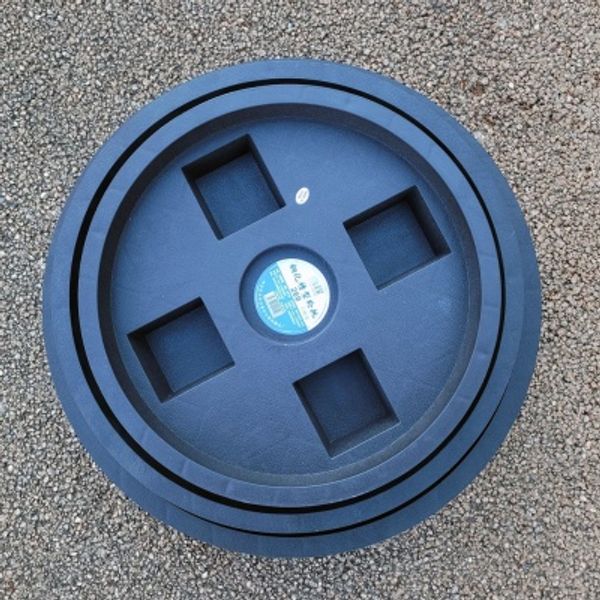 hplusmall 바퀴 달린 화분 받침대(지름 26cm) - 핫트랙스