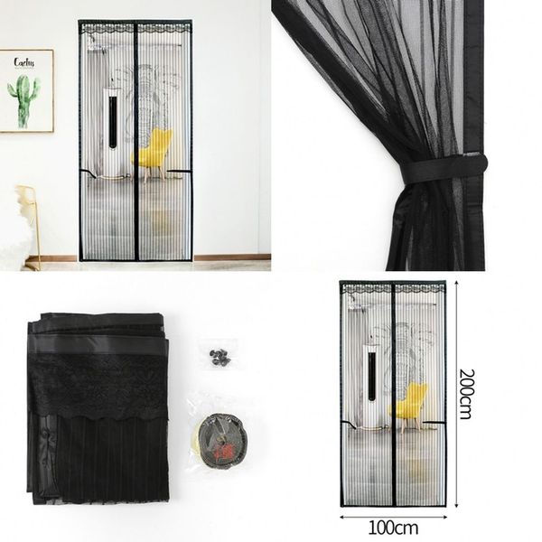 hplusmall 현관문 출입문 모기장 100 WC0EF4D - 핫트랙스