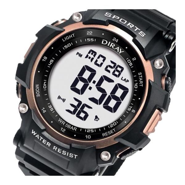 BM4M 디지털 전자 학생손목시계 DR-352G(BKGD) - 핫트랙스