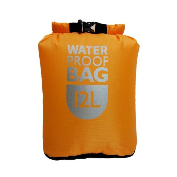 hplusmall 초경량 방수 드라이백 12L 밝은오렌지(WCEC8FE) - 핫트랙스