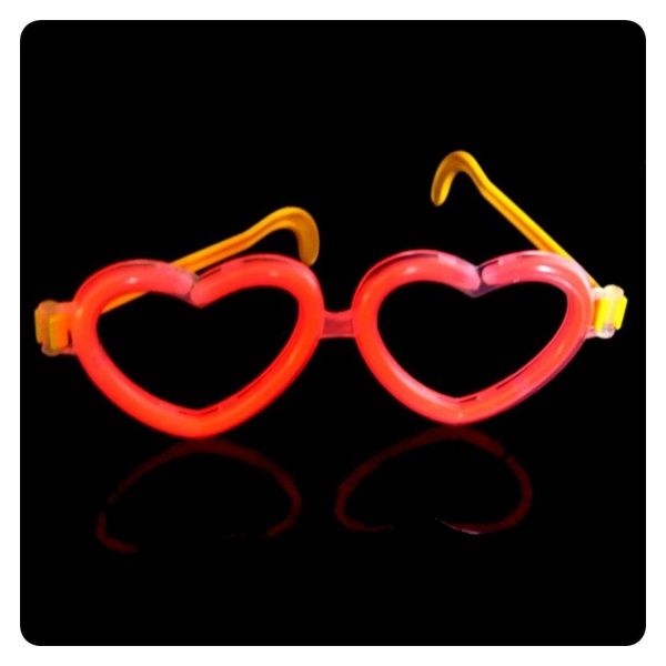 hplusmall PW 콘서트야광안경 하트(레드) KC인증 파티 생일 행사 - 핫트랙스
