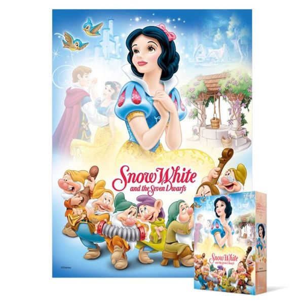 hplusmall 150피스 직소퍼즐 - 백설공주와 일곱난쟁이 - 핫트랙스