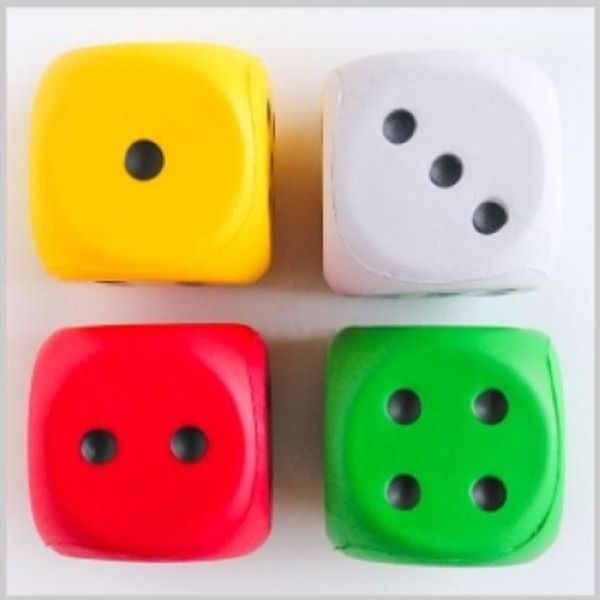 hplusmall (SM)(02191)2000스펀지주사위 (천A-3) - 핫트랙스