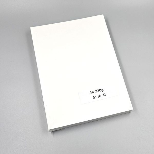 rtpia A4 사이즈 220g 모조지 100매 백상지(WF8D6C3) - 핫트랙스