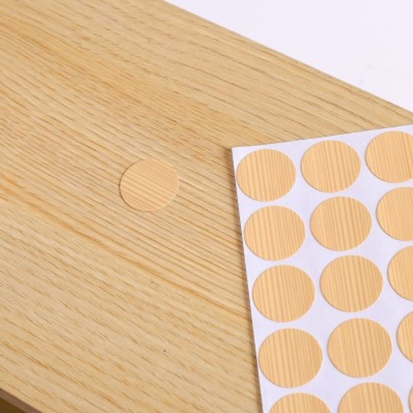 shoppingplan 가구 흠집보수 못자국스티커 3매 구멍막기 보수 커버 - 핫트랙스