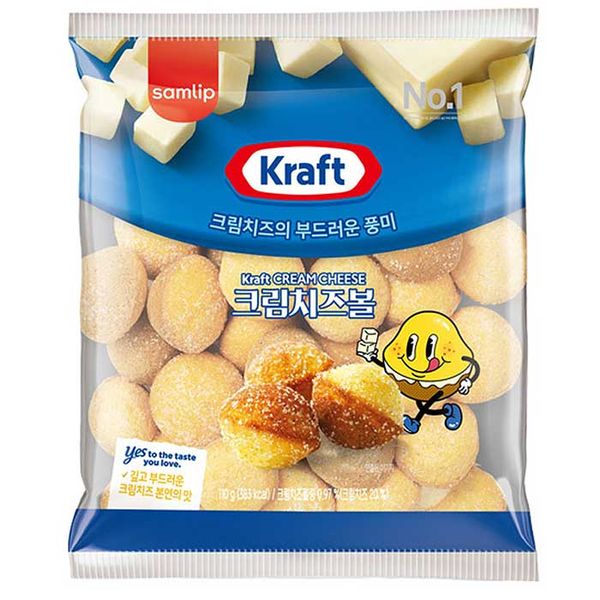 EXTREMO samlip Kraft CREAM CHEESE볼 110gx2개 - 핫트랙스