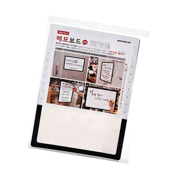 hplusmall 메모보드 검정 A3 420x297x1.5 1p 필기 공책 사무용[W - 핫트랙스