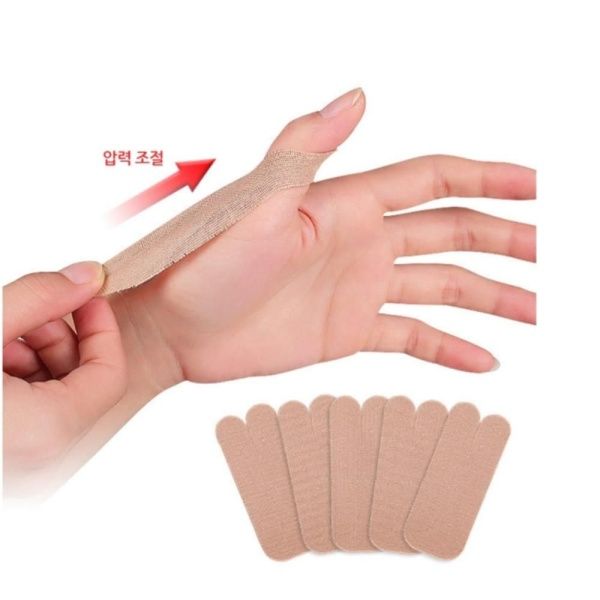 hplusmall 1매(1개) V자 손가락 관절 테이핑 밴드 방수 원단 고[ - 핫트랙스