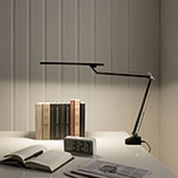 hplusmall 360도 회전헤드 LED조명등 밝기조절 집게형 스탠드 - 핫트랙스