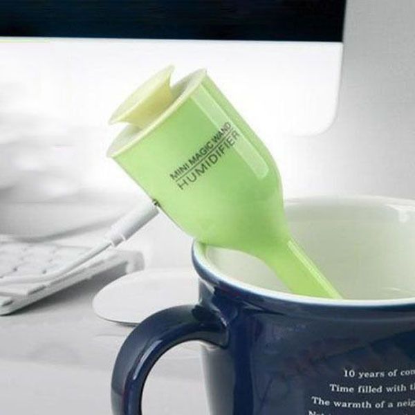ERUM USB 가습기 미니 가습기 사무실 컵가습기 그린 - 핫트랙스