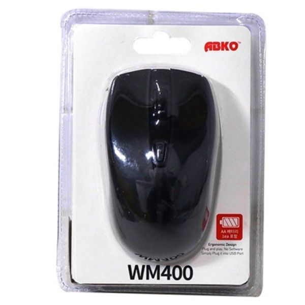 hplusmall 옵티컬 광센서 무선 마우스 WM400 - 핫트랙스