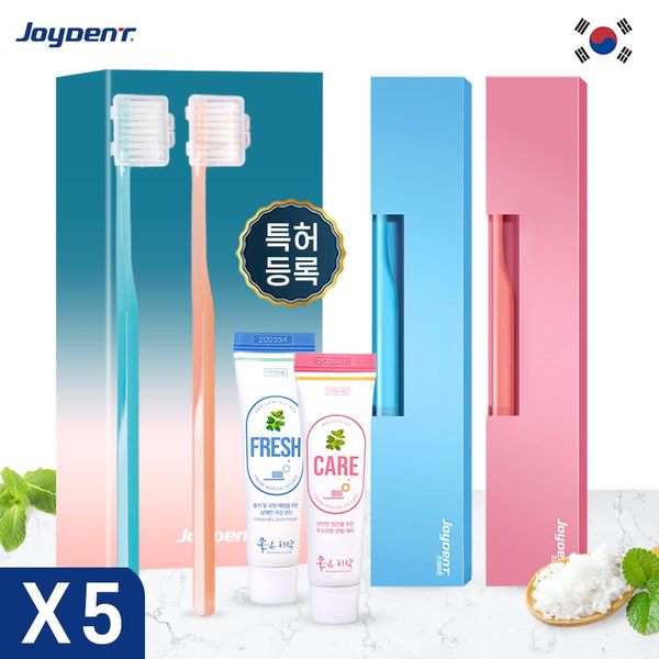 hplusmall 조이덴트 이가드 칫솔치약세트 - WB X5개(WCC5FE4) - 핫트랙스