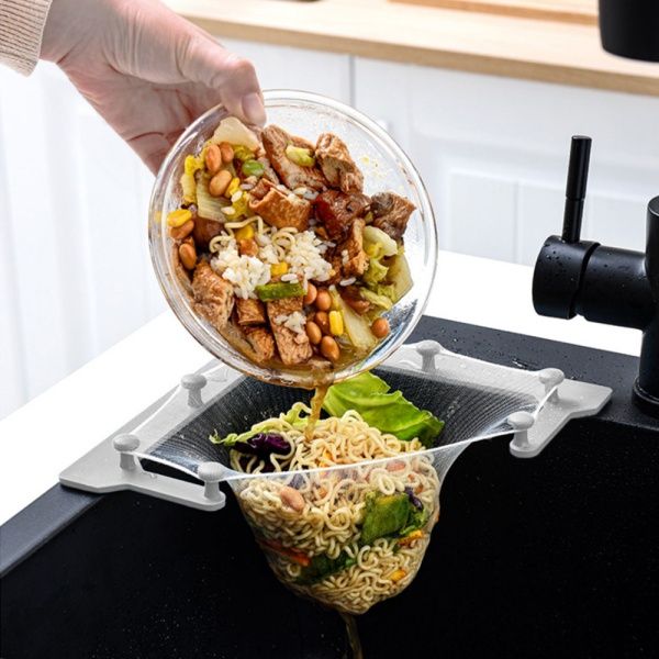 shoppingplan 코너 홀더 싱크대 거름망 100p세트 음식물 쓰레기망 - 핫트랙스